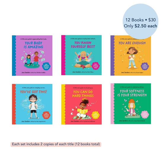 Life Lessons Book Pack – 12 Children’s Books by Jess Sanders – Super ...